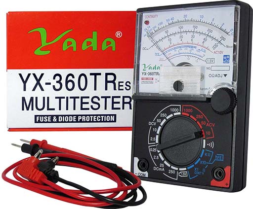 Multitester Analógico – JJCH IMPORT SRL